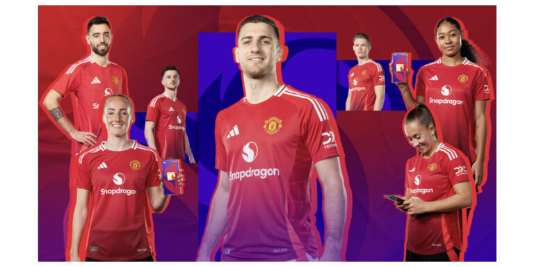 Snapdragon Unveiled on Manchester United Kits – Digital Media Net